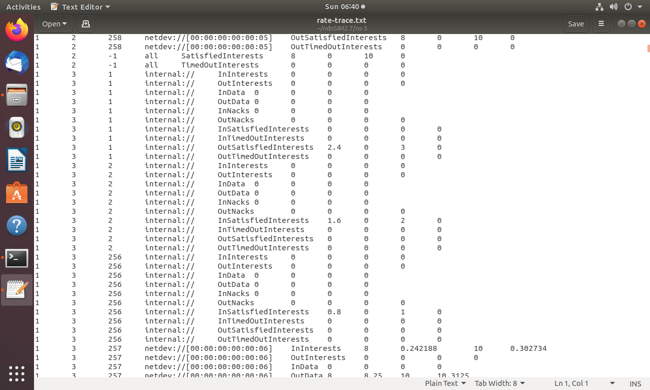 ndnSIM 仿真数据获取 仿真结果 平台内建输出程序 trace helpers 的使用_ndnsim tracer-CSDN博客
