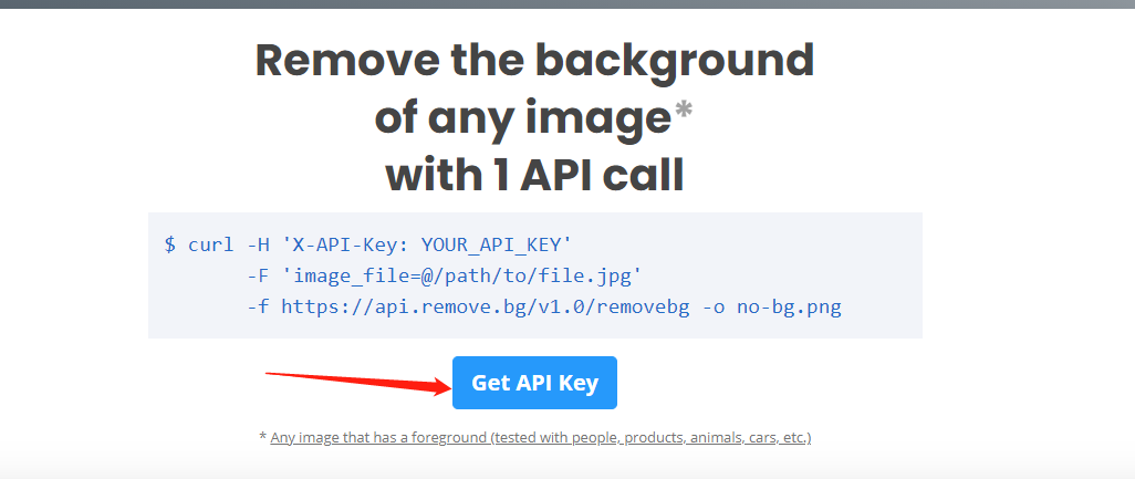 获取remove.bg API-CSDN博客