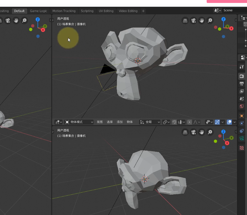 Blender2.8以及2.9版本 摄像机设置方式笔记_blender摄像机取景框怎么调-CSDN博客