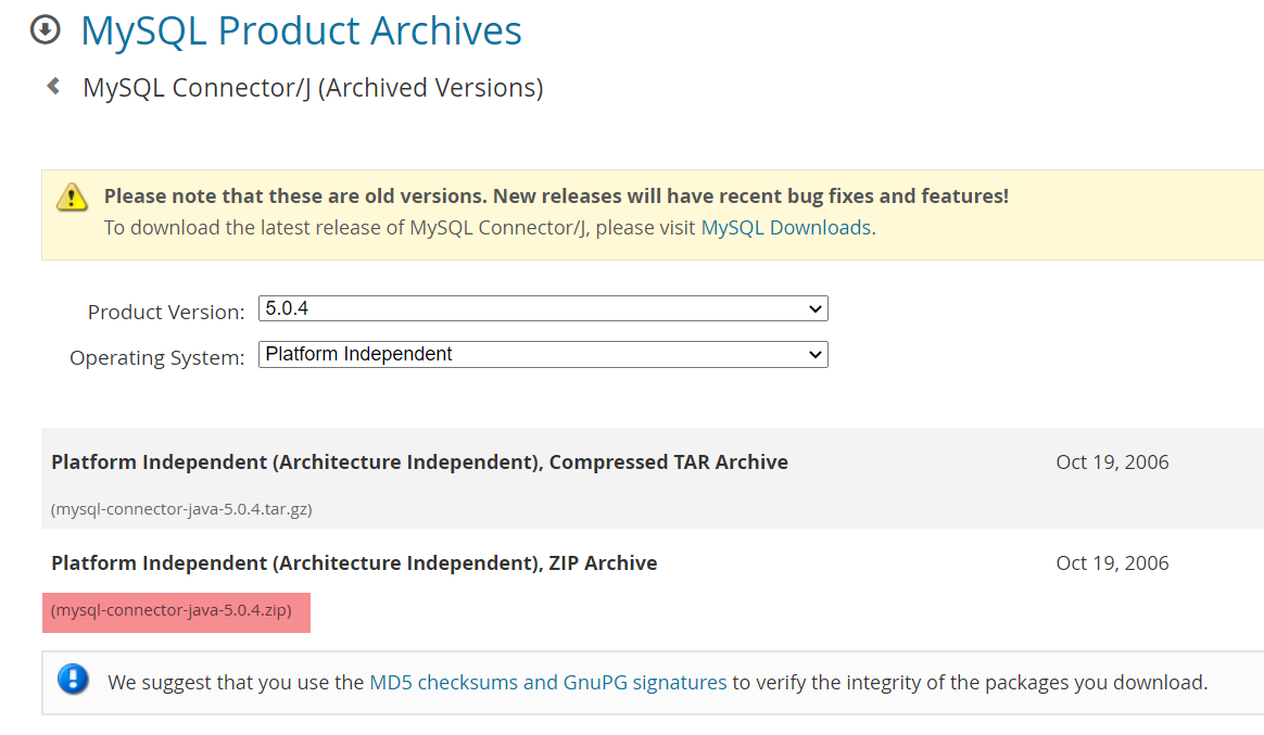 jdbc下载mysql的驱动 mysql5版本_mysql 5.对应的jdbc版本-CSDN博客