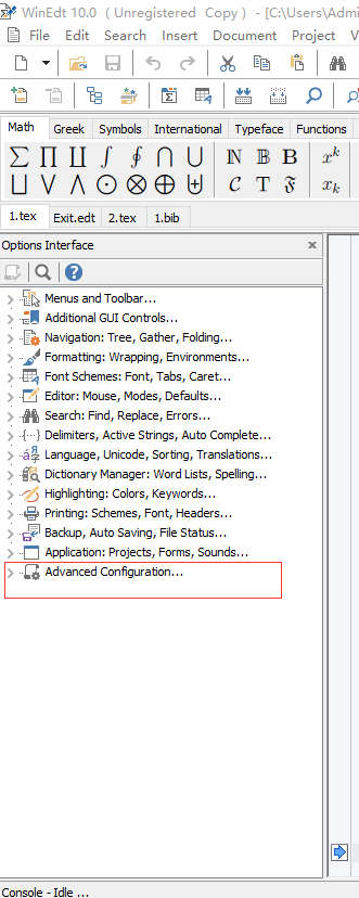 CTeX的WinEdt 10.0弹窗-CSDN博客
