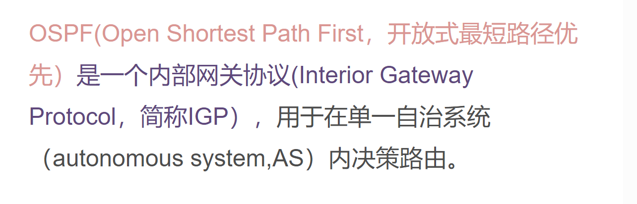 OFPS(Open Shortest Path First，开放式最短路径优先）其一 o泡果奶哦哦哦-CSDN博客