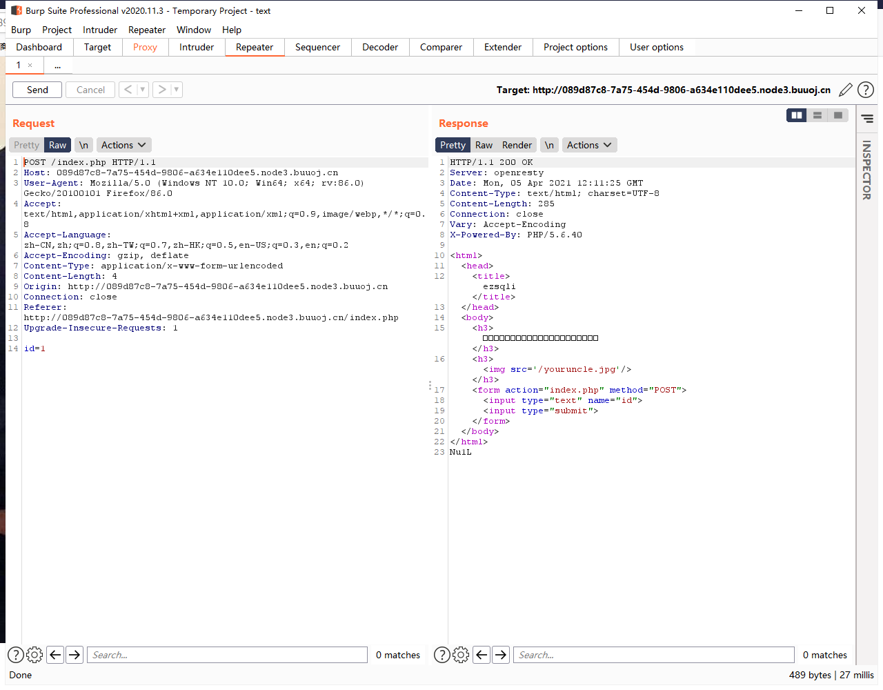 [GYCTF2020]Ezsqli_[gyctf2020]ezsqli 1-CSDN博客