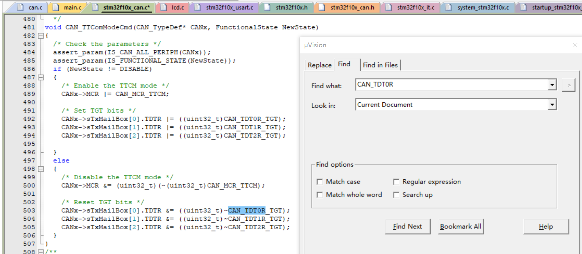 STM32F103CAN时间戳寄存器-CSDN博客