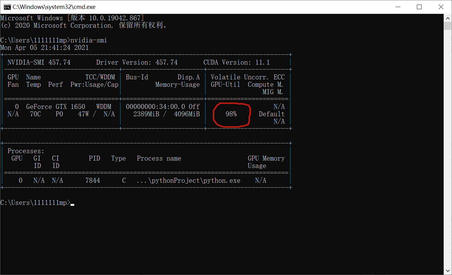 Pytorch使用cuda后，任务管理器GPU的利用率还是为0？_pycharm运行时任务管理器的gpu占用为0-CSDN博客