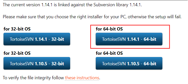 TortoiseSVN 下载及在 Android Studio 中配置使用_androidstudio4.2.1配置tortoisesvn 1.14.1-CSDN博客
