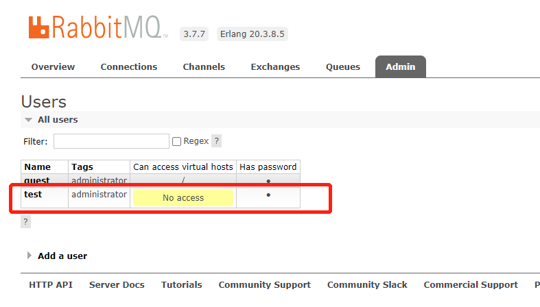 （三）RabbitMQ管理界面使用——用户权限vhost等设置_admin处添加vhost-CSDN博客