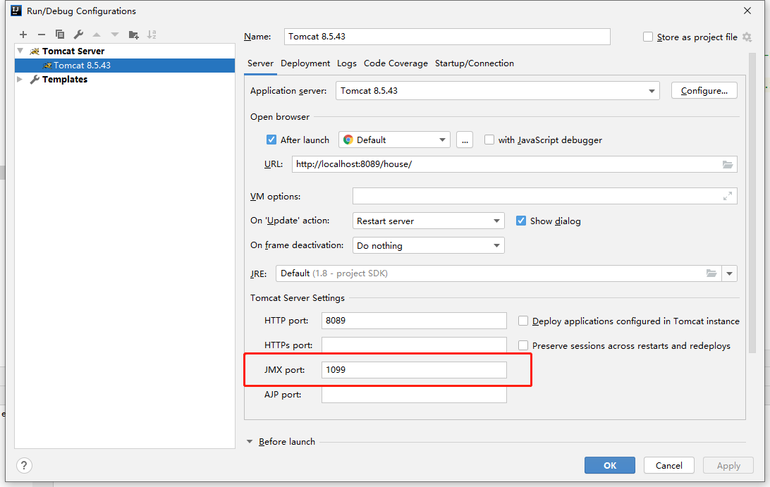项目启动报错：localhost:1099 is already in use（两种解决方法：杀进程和改端口）_地址 localhost:1099 已在使用中-CSDN博客