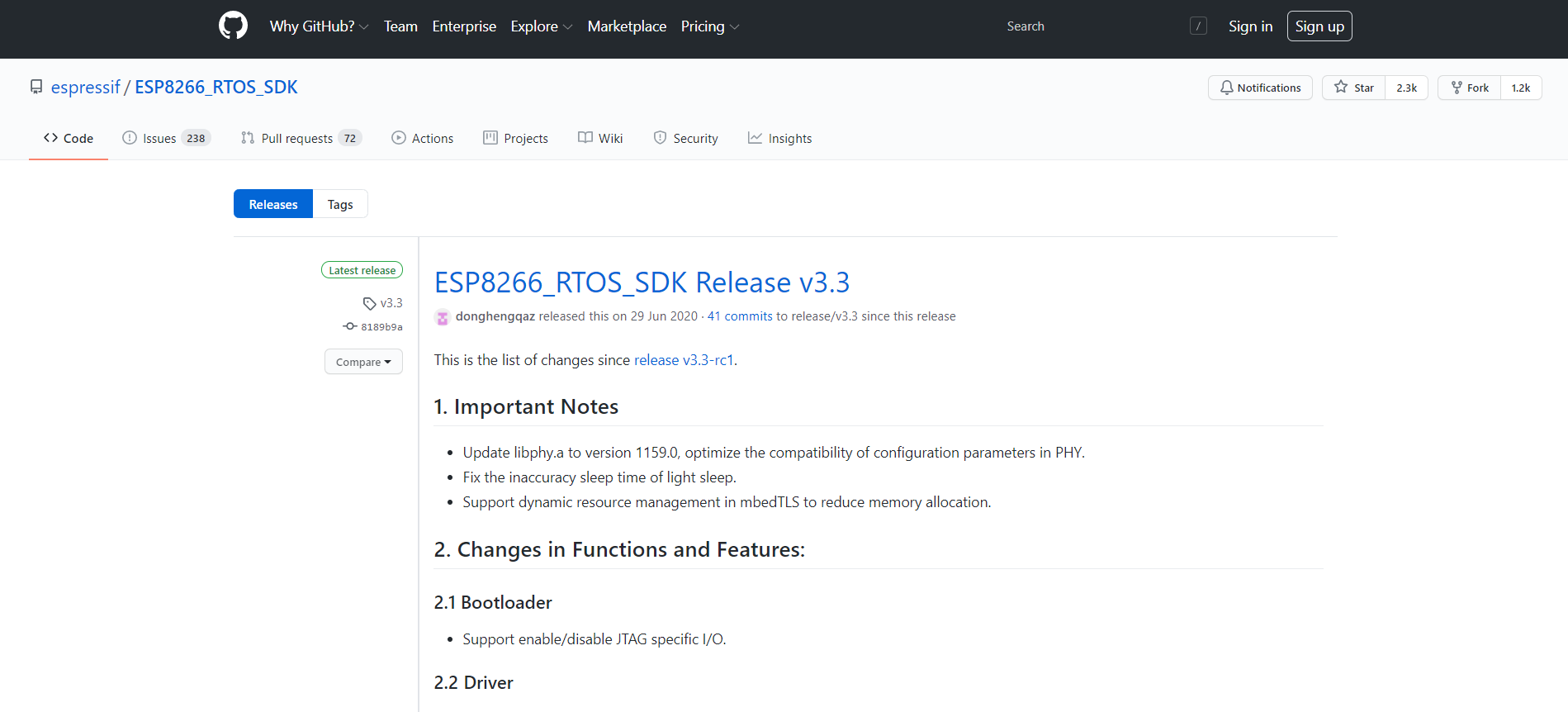 YDOOK:ESP8266: 官方SDK下载 详细教程 ROST 版本与 NONOS 版本对比与区别_8266 nonos sdk和rost-CSDN博客
