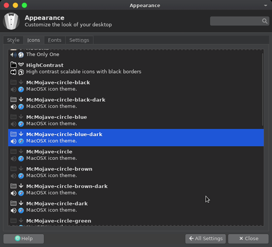 Arch Linux桌面环境美化（Xfce4）macOS like_xfce4主题如何更换-CSDN博客