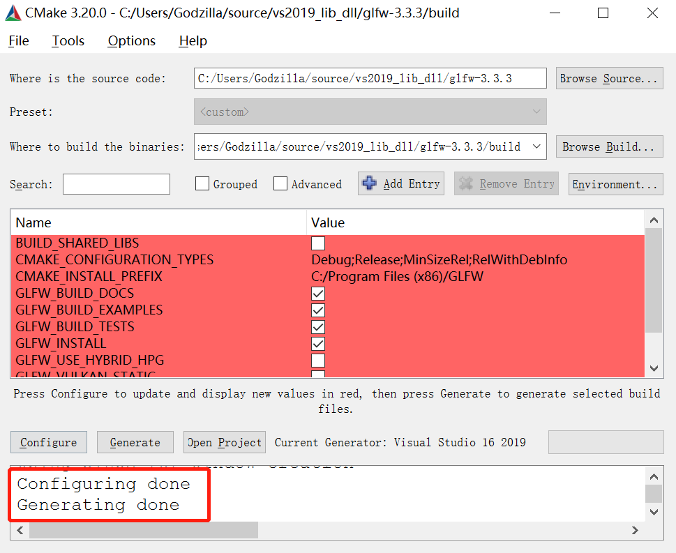 VS2019配置OpenGL(glad + glfw + glm + SDL)_vs2019配置freeglut-CSDN博客