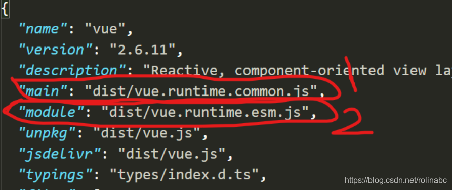 Vue开发中 Import Vue From Vue 这个vue到底是什么以及packagejson的解读vue Import Ref
