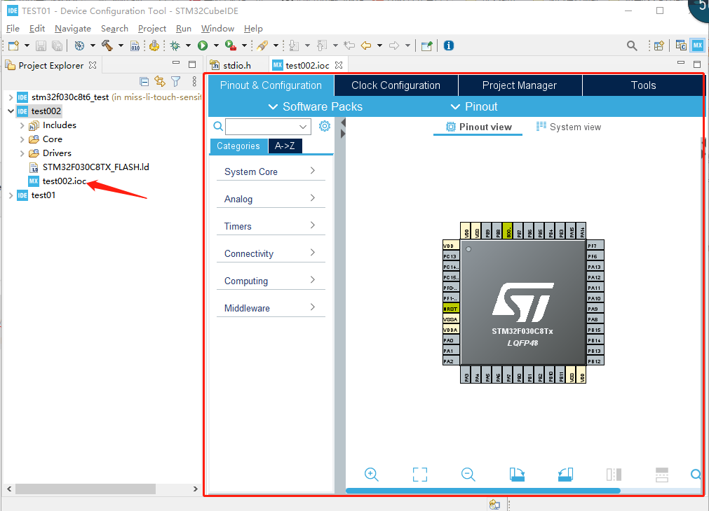 STM32CUBE_IDE_创建工程_cubeide 设置工作空间-CSDN博客