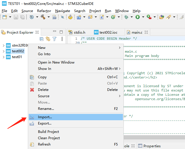 STM32_CUBE_IDE_工程的导入和导出_cube ide如何保存项目-CSDN博客