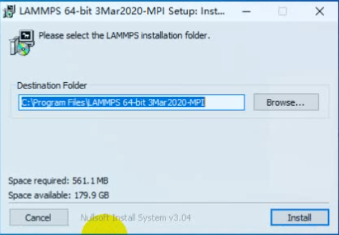 Lammps安装教程 windows版_极速超算的博客-CSDN博客