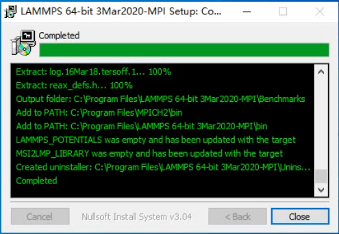Lammps安装教程 windows版_极速超算的博客-CSDN博客