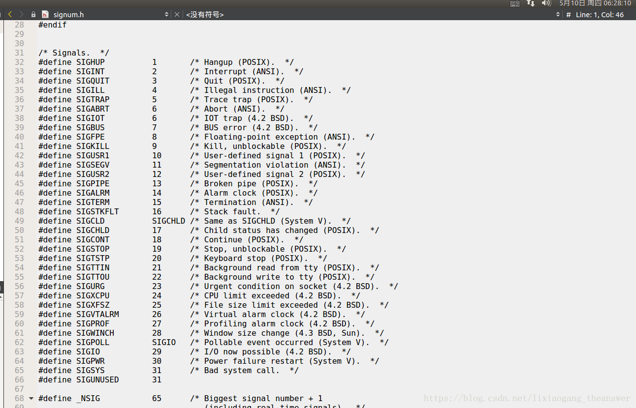 Linux Signal信号学习signal 35 Csdn博客 