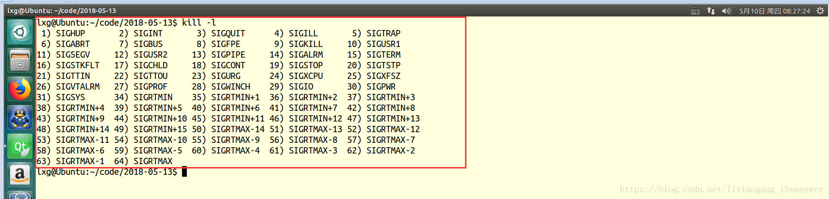 Linux Signal信号学习signal 35 Csdn博客 