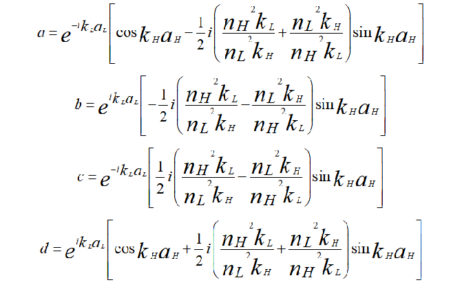 matlab实现TE/TM偏振布拉格反射镜_matlab传输矩阵法仿真反射-CSDN博客