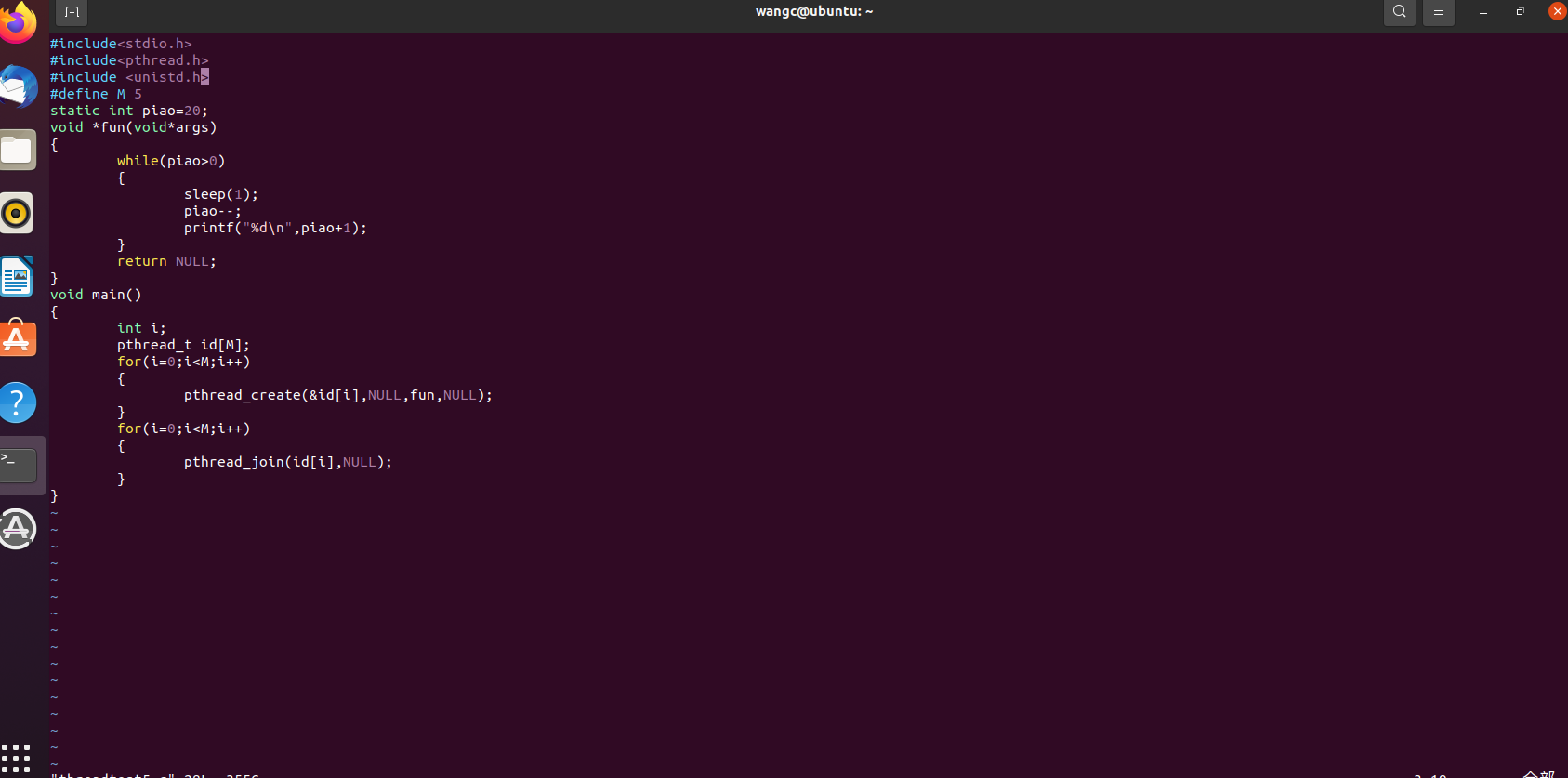操作系统--线程并发实验三_thread实验-CSDN博客