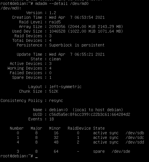 Debian10配置Raid5及部署LVM_debian创建卷组-CSDN博客