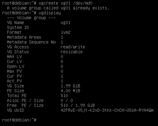 Debian10配置Raid5及部署LVM_debian创建卷组-CSDN博客