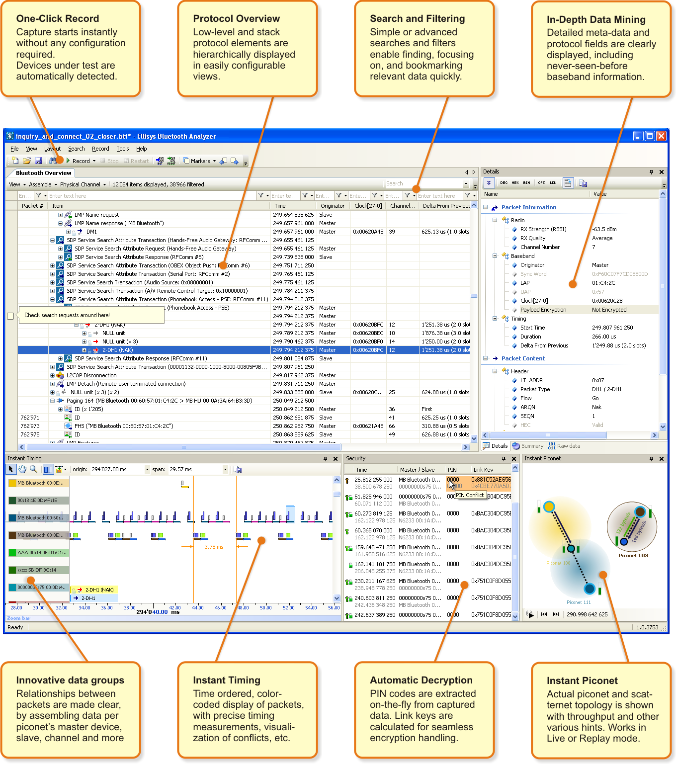 如何抓包分析BLE 空口报文（GAP + GATT + LESC procedure）？_ellisys筛选特定服务-CSDN博客