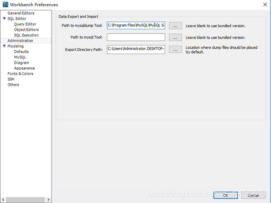 Mysql Workbench80 Ce数据库的导入和导出操作mysql Workbench80如何导入数据库 Csdn博客