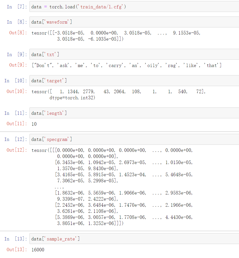 pytorch对TIMIT数据集的预处理(不需要kaldi，Windows系统)-CSDN博客