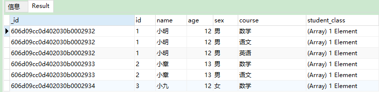 MongoDB中的聚合（aggregate）查询（$lookup、$unwind、$match、$project、$skip、$limit以及$sort操作符的使用）_mongodb ...
