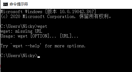 Windows中利用wget从网页下载指定图片_用wget命令行下载图像的步骤图片-CSDN博客