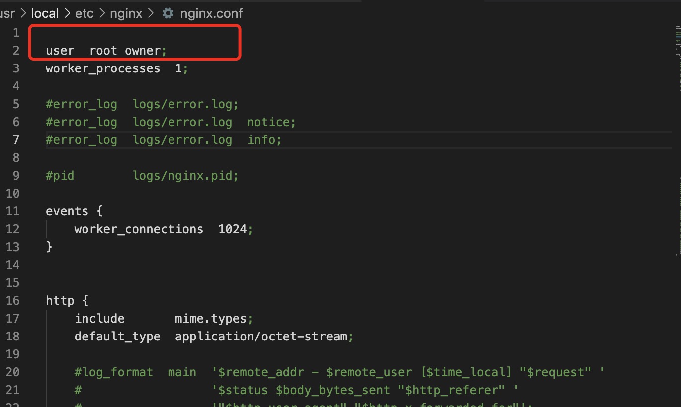 Mac 版 nginx出现403forbidden的解决方法_mac部署了nginx后页面403-CSDN博客