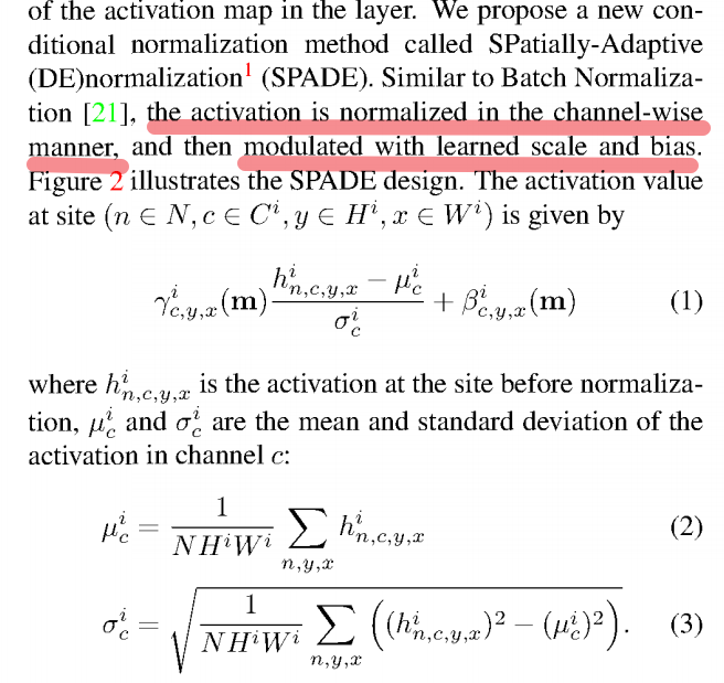 各种Normailization(BN,LN,IN,CIN,AdaIN,SPADE,SEAN)_spade adain-CSDN博客