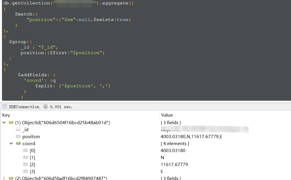 Mongodb查询数据库，将某字符串按照要求字符串切割成数组返回mongodb 字符串转数组 Csdn博客