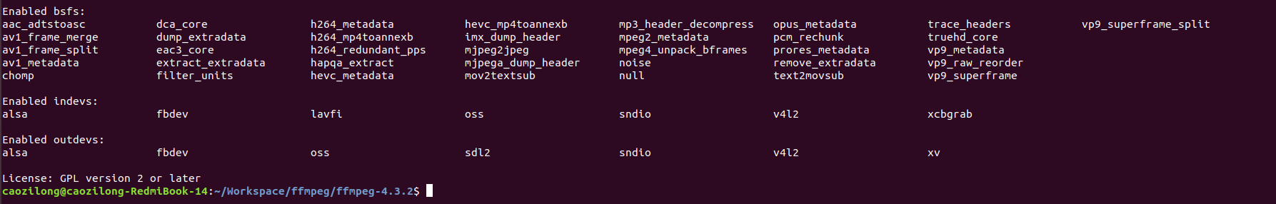 ubuntu18.04编译FFMPEG-CSDN博客