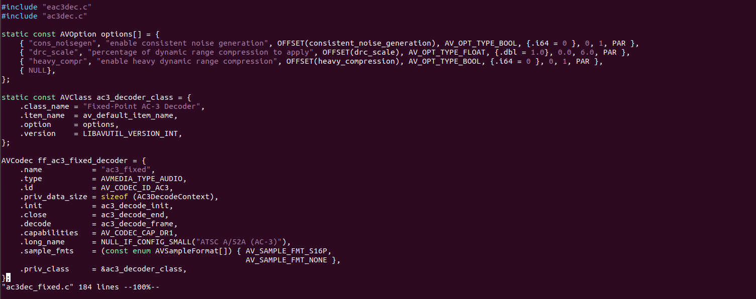 FFMPEG中Doby-AC3 的处理流程_ffmpeg杜比-CSDN博客