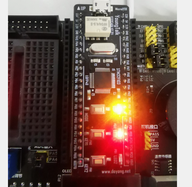 STM32使用GPIO_WriteBit（）函数使LED灯闪烁_gpio writebit-CSDN博客