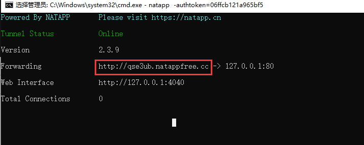 内网穿透工具natapp的使用说明简介_natapp怎么删除隧道-CSDN博客
