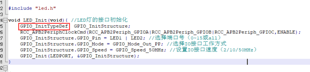 STM32使用GPIO_WriteBit（）函数使LED灯闪烁_gpio writebit-CSDN博客