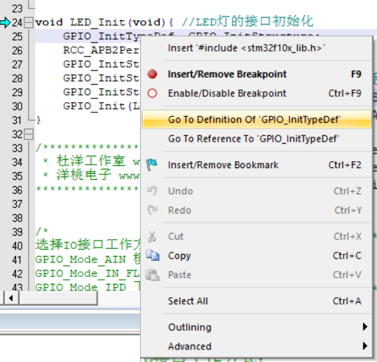STM32使用GPIO_WriteBit（）函数使LED灯闪烁_gpio writebit-CSDN博客