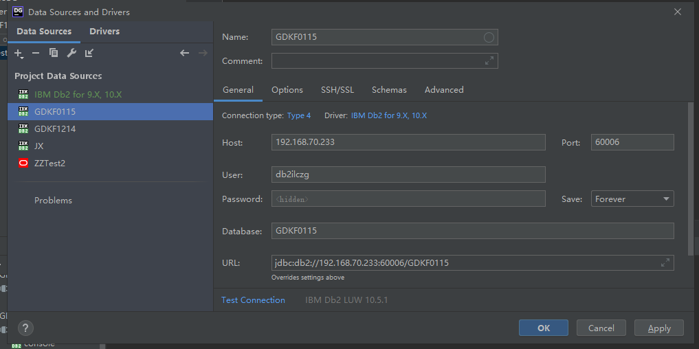 使用Data Grip 连接Db2数据库,Oracle数据库_datagrip连接服务器数据库db2-CSDN博客