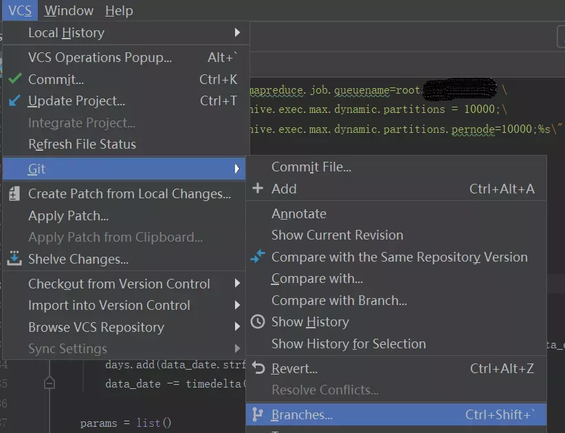 通过Pycharm中的版本控制工具VCS使用Git_pycharm vcs没有git-CSDN博客