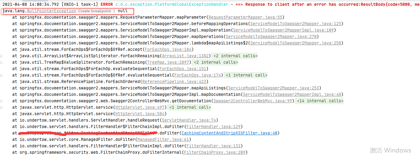项目实战系列之swagger在线文档无法访问的一次踩坑记【二】_swagger打不开-CSDN博客