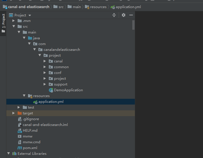 基于Canal和Elasticsearch实现MySQL的Binlog近实时同步_basecanalbinlogeventprocessor-CSDN博客