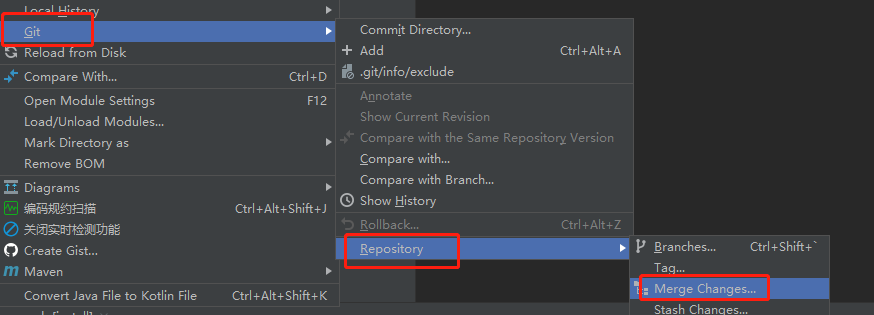 【Git】在IDEA拉取master分支到你的开发分支上_idea git 分支拉master-CSDN博客