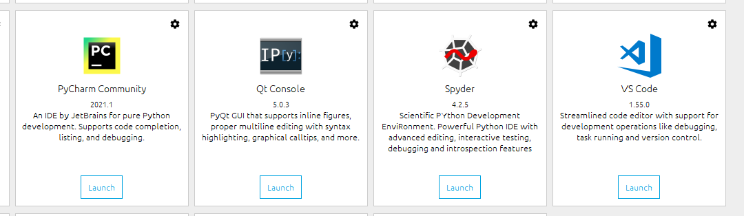 Anaconda主页VSCode 或者PyCharm CE不见了，消失了_anacondapreferences 里面没有vscode-CSDN博客