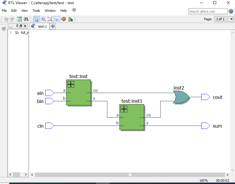 FPGA实验一： 原理图与VHDL设计初步_fpga系统原理图如何绘制_Nam、CH的博客-CSDN博客