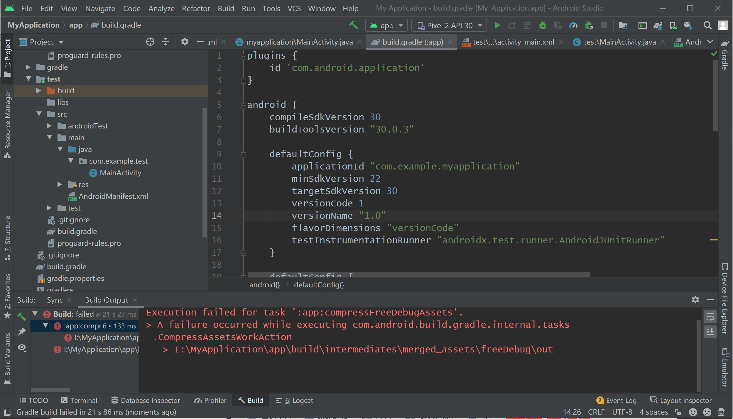 关于Android studio配置引起的报错：A problem was found with the configuration of task ‘:app ...
