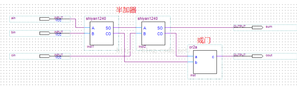 2021-04-08_74hc138构成1位全加器电路-CSDN博客